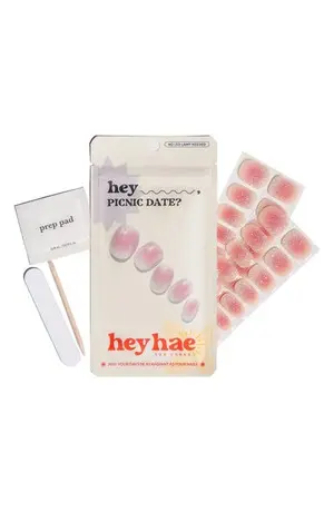 HEYHAE Sun-cured Gel Nail Strips Picnic Date