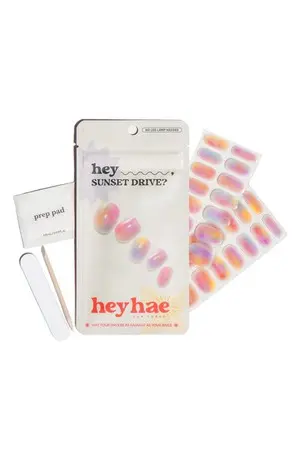 HEYHAE Sun-cured Gel Nail Strips Sunset Drive