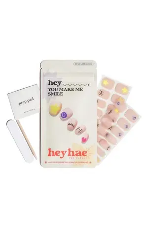 HEYHAE Sun-cured Gel Nail Strips - You Make Me Smile