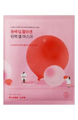 ROUND LAB Camellia Deep Collagen Firming Gel Mask - No Color