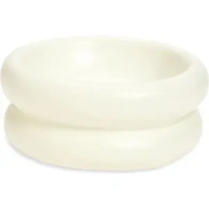 CATENARY Halo Elevated Cat Bowl - White