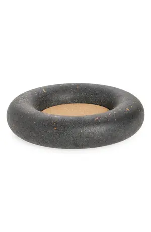 PRETTI.COOL Wine Bottle Coaster - Black Terrazzo