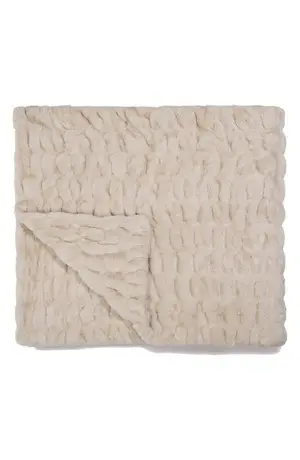 LOLA BLANKETS Original Throw Blanket - Antique Ivory