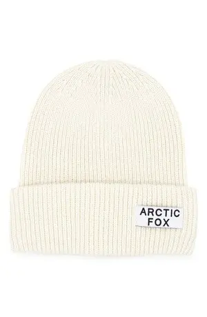 ARCTIC FOX & CO Recycled Bottle Beanie - Winter White