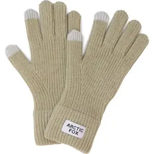 ARCTIC FOX & CO Recycled Bottle Knitted Gloves Arctic Grey