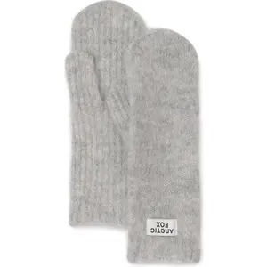 ARCTIC FOX & CO Alpaca Blend Mittens - Blizzard Grey