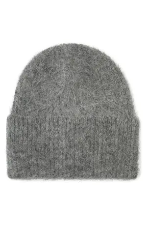 ARCTIC FOX & CO Alpaca Blend Cuffed Beanie Blizzard Grey