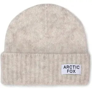 ARCTIC FOX & CO Mohair And Merino Wool Blend Beanie - Alpine Ecru