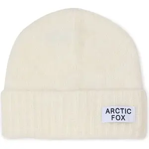 ARCTIC FOX & CO Mohair And Merino Wool Blend Beanie - Winter White