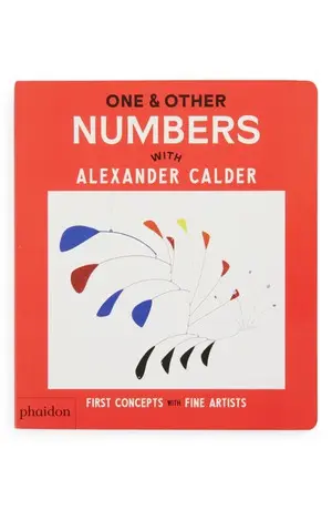 PHAIDON PRESS One & Other Numbers: With Alexander Calder' Board Book - Red Multi