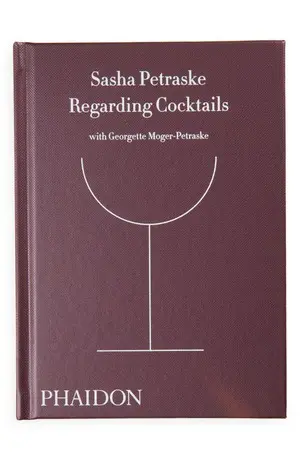 PHAIDON PRESS Regarding Cocktails' Recipe Book - Wine