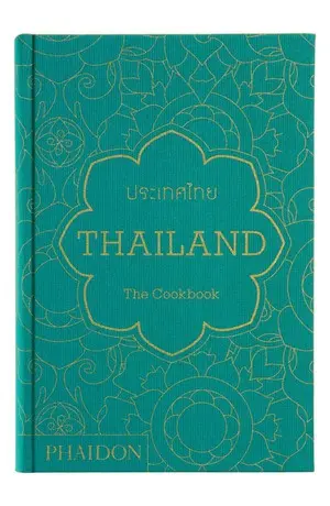 PHAIDON PRESS Thailand: The Cookbook' Cookbook - Teal