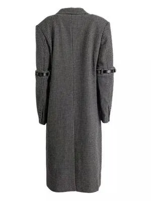 Coperni Houndstooth Strap Coat