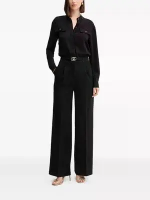 Liu Jo Logo-plaque Jumpsuit - Black