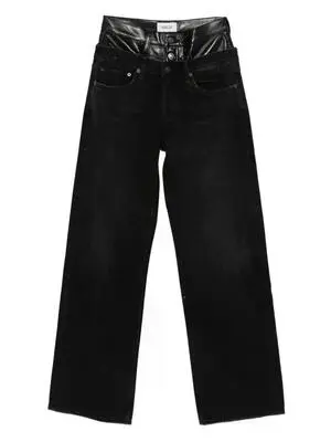 AGOLDE Elson High-waisted Straight Jeans