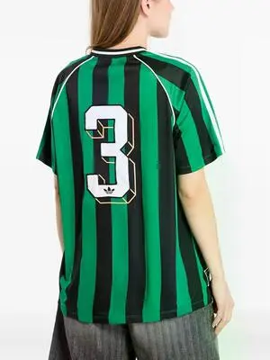 Adidas Striped Beads-embellishment Jersey