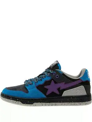 A BATHING APE Star-appliqué Sneakers