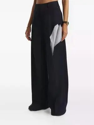 CUANNA Tyra Cut-out Trousers - Blue