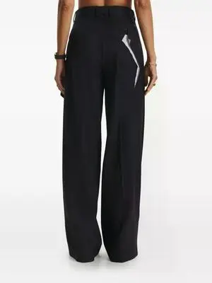 CUANNA Tyra Cut-out Trousers - Blue