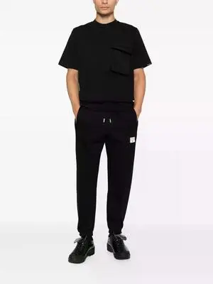 YES LONDON Drawstring-waist Logo-patch Track Pants