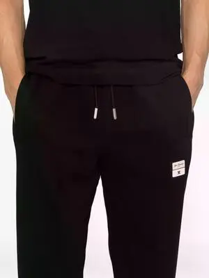 YES LONDON Drawstring-waist Logo-patch Track Pants