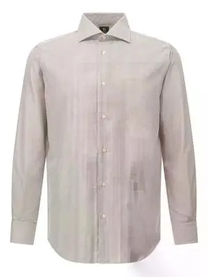Boggi Milano Windsor-collar Shirt - Neutrals
