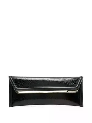 Dsquared2 Metallic-trim Leather Clutch
