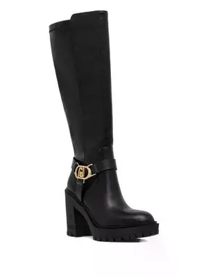 Liu Jo 100mm Leather Boots