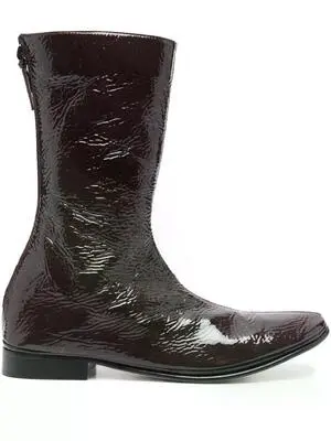 Alberta Ferretti Zip Boots