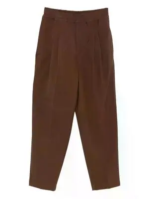 YES LONDON Elasticated-waist Pleated Trousers