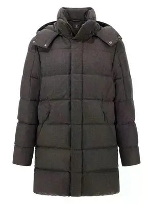 Boggi Milano Flannel Padded Parka