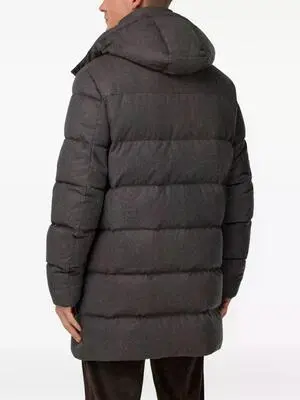 Boggi Milano Flannel Padded Parka