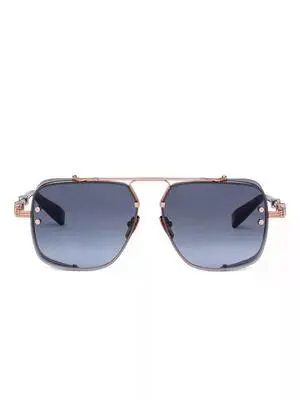 Balmain Geometric Sunglasses - Black