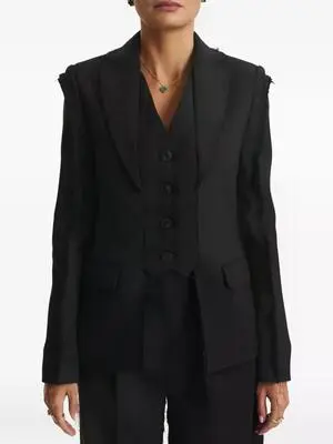 CUANNA Hilda Frayed Blazer