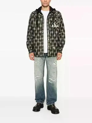 EVISU Distressed Jeans