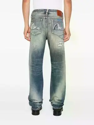 EVISU Distressed Jeans