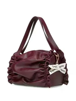 Repetto Small Opéra Leather Shoulder Bag - Red