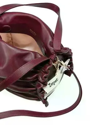 Repetto Small Opéra Leather Shoulder Bag - Red