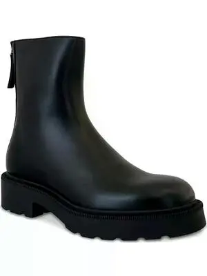 THE ROW Nobilis Leather Boots - Black