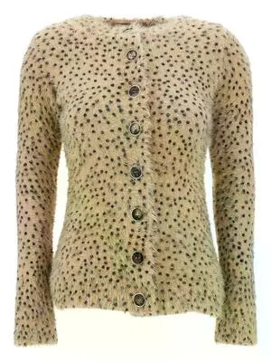 Paco Rabanne Round Neck Cardigans For Women