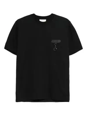 YES LONDON Logo-patch T-shirt