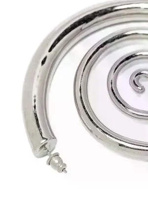 PANCONESI Spiral Earrings - Silver