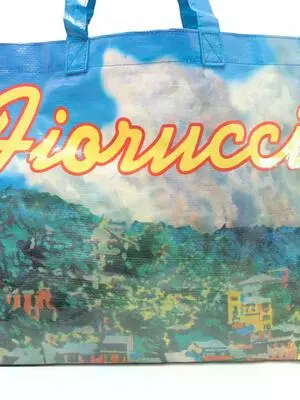 Fiorucci Maxi Portofino Postcard Tote Bag
