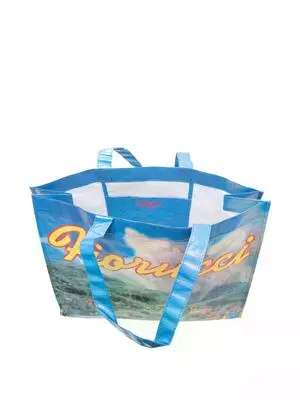 Fiorucci Maxi Portofino Postcard Tote Bag