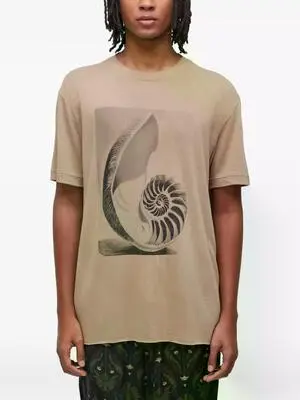 OSKLEN Nautilus Shell-print T-shirt