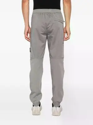 Stone Island Elastic-waistband Cargo Pants - Grey