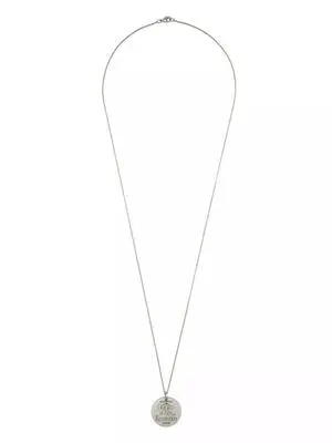 Raf Simons Engraved-pendant Necklace