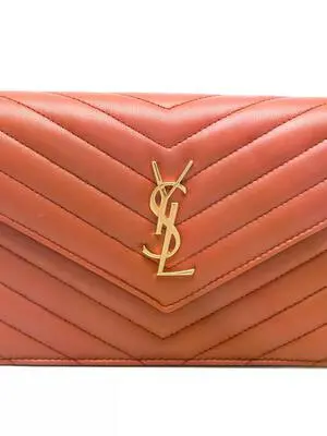 Saint Laurent Chevron Cross Body Bag