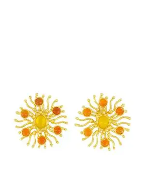 Sylvia Toledano Sunshine Clip-on Earrings - Gold