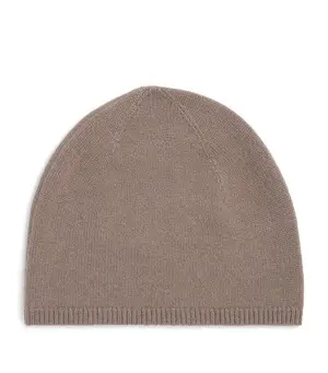 JOSEPH Cashmere Beanie - Brown